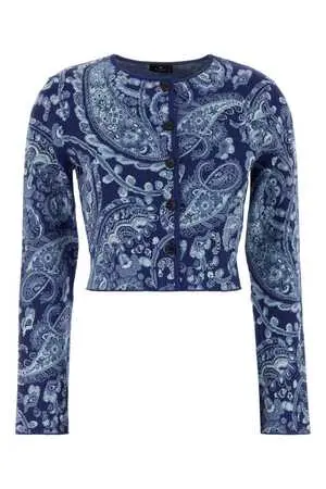Etro Embroidered Knit Cardigan - Multicolor