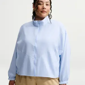 Nike Oversized Lightweight Ripstop Jacket - Blue
