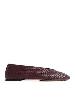 Bottega Veneta Woven Lambskin Ballerinas - Multicolor
