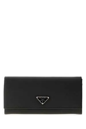Prada Leather Wallet - Black