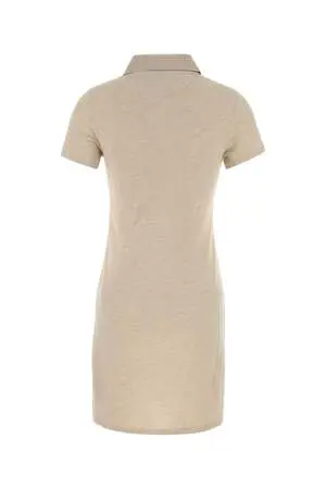Burberry Sand Piquet Polo Dress