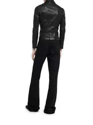 Gucci Washed Stretch Nappa Leather Jacket