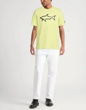 Paul & Shark T-shirt Lime Size Cotton