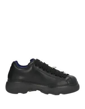 Burberry Leather Low-top Sneakers With Appliqués