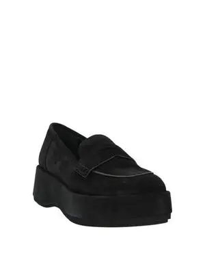 PALOMA BARCELO Suede Chunky Wedge Loafers
