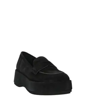 PALOMA BARCELO Suede Chunky Wedge Loafers
