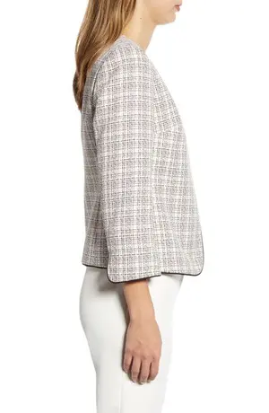 Anne Klein Plaid Jacket