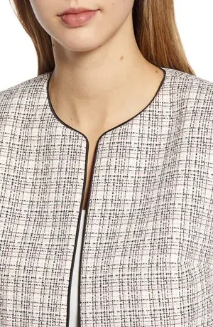 Anne Klein Plaid Jacket
