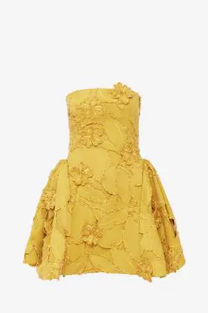 LEO LIN Embellished Bustier Mini Dress - Opulence