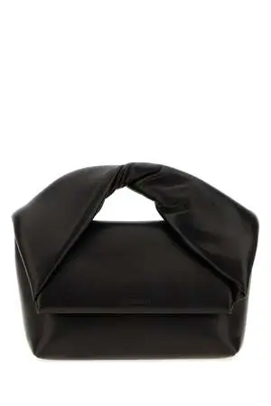 JW Anderson Leather Mini Twister Handbag - Black