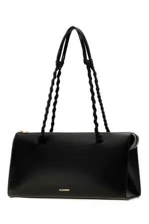 JIL SANDER Leather Tangle Tent Shoulder Bag