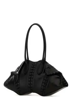 Alexander McQueen Leather Manta Shoulder Bag