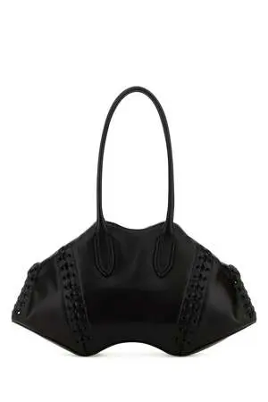 Alexander McQueen Leather Manta Shoulder Bag