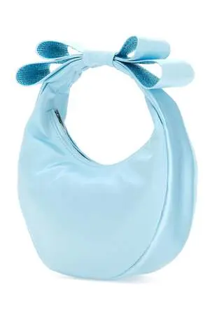 MACH&MACH Pastel Light Satin Small Handbag