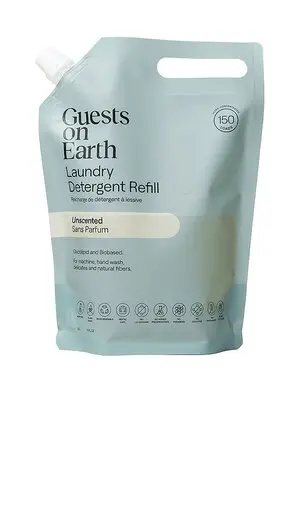 GUESTS ON EARTH Laundry Detergent Bulk Refill - Unscented