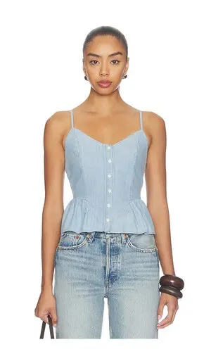 LEVI'S Monet Blouse In Blue - Soft Current