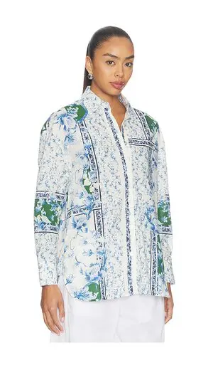 Agua Bendita Anastasia Ivy Top In Multi