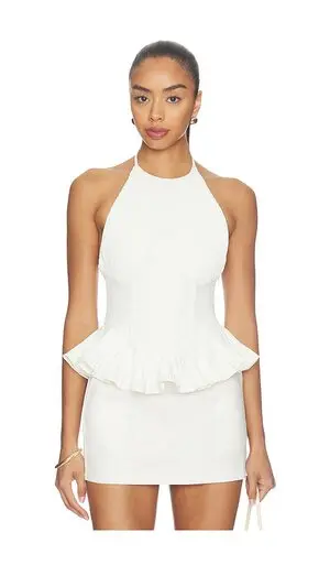 MORE TO COME Anala Top - White