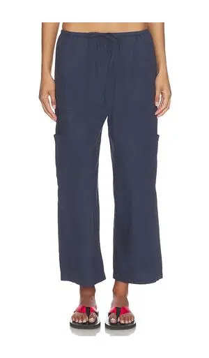Donni. The Pop Drawstring Cargo Pant