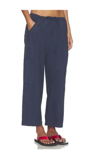 Donni. The Pop Drawstring Cargo Pant