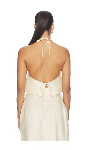 Matthew Bruch Halterneck Tie Top