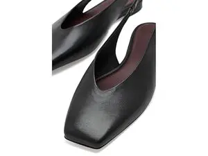Vince Darlina Suede Slingback Flats - Black