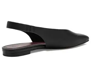 Vince Darlina Suede Slingback Flats - Black