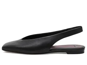 Vince Darlina Suede Slingback Flats - Black