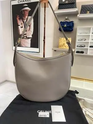 Celine Leather Shoulder Bag