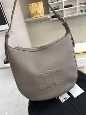 Celine Leather Shoulder Bag