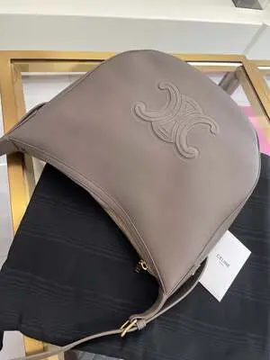 Celine Leather Shoulder Bag