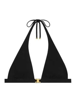Celine Triomphe Triangle Top - Black
