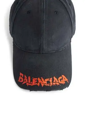 Balenciaga Cotton Drill Logo Cap