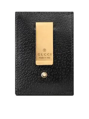 Gucci Gg Marmont Money Clip - Black