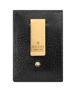Gucci Gg Marmont Leather Money Clip
