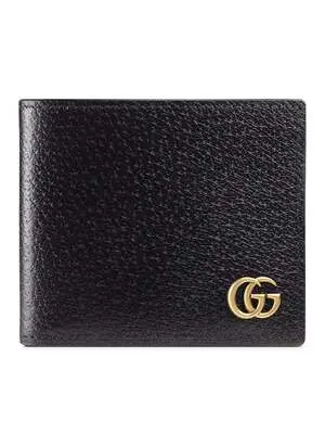 Gucci Gg Marmont Bi-fold Wallet - Black