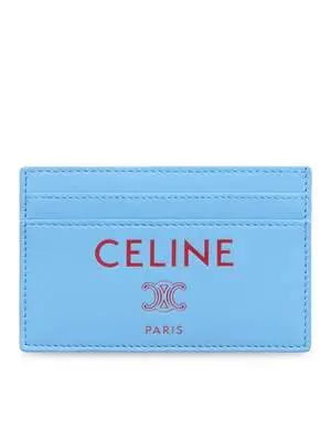 Celine Smooth Lambskin Card Holder - Multicolor