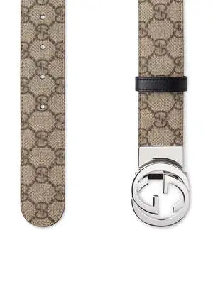 Gucci Reversible Belt With Gg Cross Buckle
