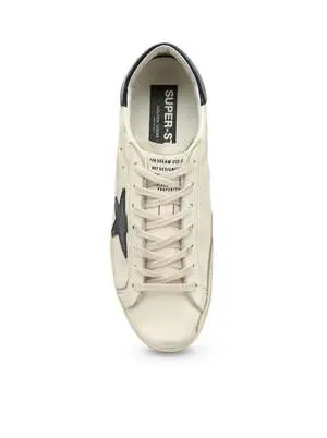 GOLDEN GOOSE Super-star Leather Sneakers - Multicolor
