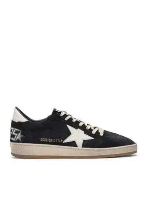 GOLDEN GOOSE Ball Star Suede Sneakers - Blue