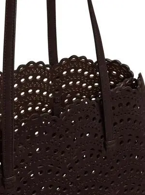 Alaïa Mina 37 Suede Tote Bag - Multicolor