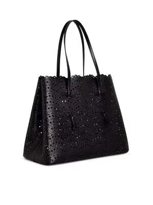 Alaïa Mina 37 Leather Tote Bag