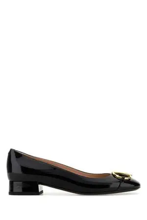 Gucci Leather Ballerinas - Black