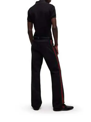 Gucci Gg Jacquard Technical Jersey Polo