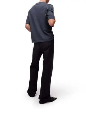 Gucci Cotton Jersey T-shirt With Devoré Detail