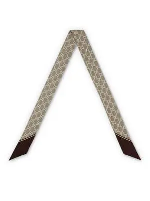 Gucci Printed Silk Ribbon