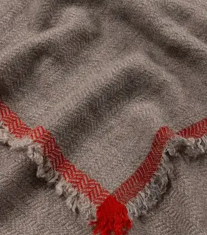BEGG X CO Cashmere-merino Canna Calli Throw