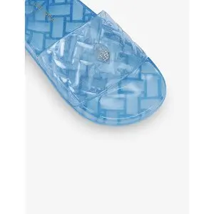 Kurt Geiger Meena Jelly Sliders - Blue