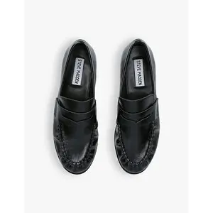 Steve Madden Gala Faux-leather Penny Loafers