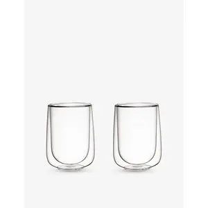 VILLEROY & BOCH Double-walled Set Of Two Latte Glasses 360ml - One-color